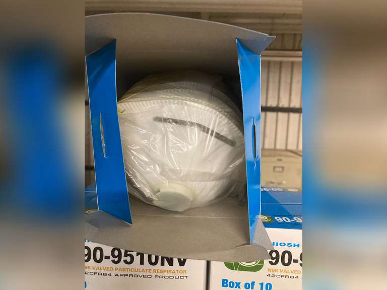 (50) HIOSH N95 90-9510 NV MASKS - PARTS - L.W. Benton Company, Inc.