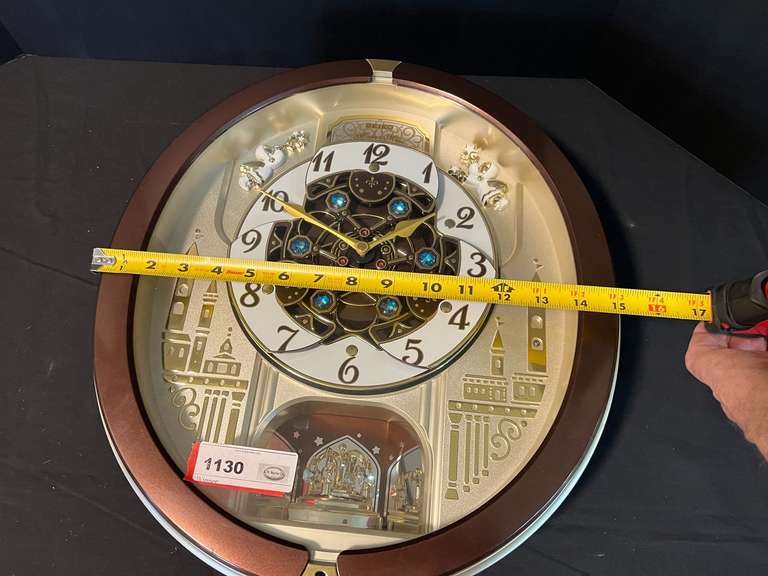 LR…Seiko “Melodies in Motion” musical clock, battery operated, see ...