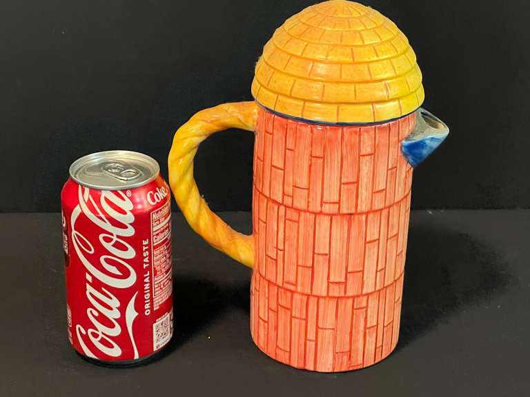 LR… The Barnyard Collection, “silo” pitcher, see pictures for details ...