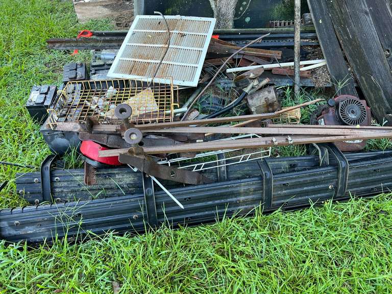 Back…Scrap pile, entitles winning bidder to all metal and scrap on ...