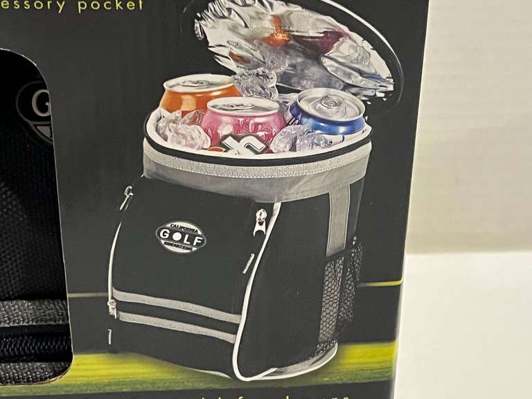 Six can golf bag cooler, comes in original box, see pictures or details ...