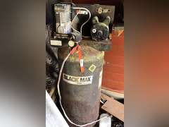 S2-O…Black Max, Coleman Powermate 6HP shop compressor, not locked up ...