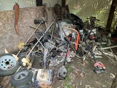 Back…Scrap pile, entitles winning bidder to all metal and scrap on ...