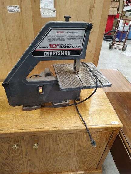 CRAFTSMAN - TABLE TOP - 10 INCH - DIRECT DRIVE - BAND SAW - Ford ...