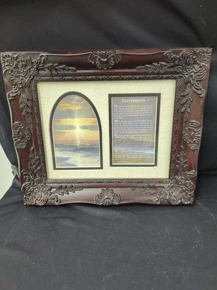 21B- ASSORTMENT OF FRAMES SMALLEST IS 13 INCHES WIDE AND 11 INCHES TALL ...