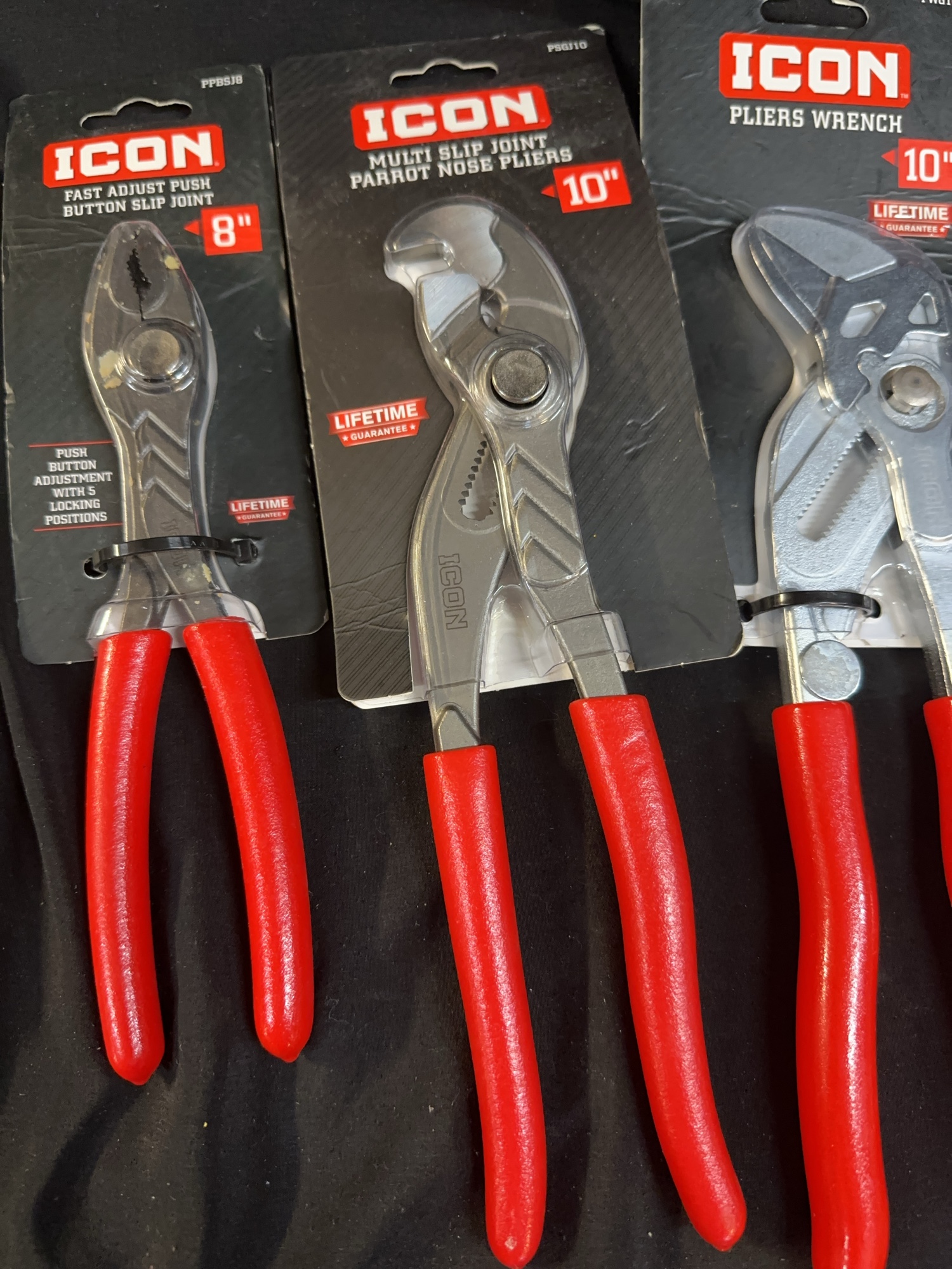 ICON Assorted Pliers and Impact Bit Socket Set