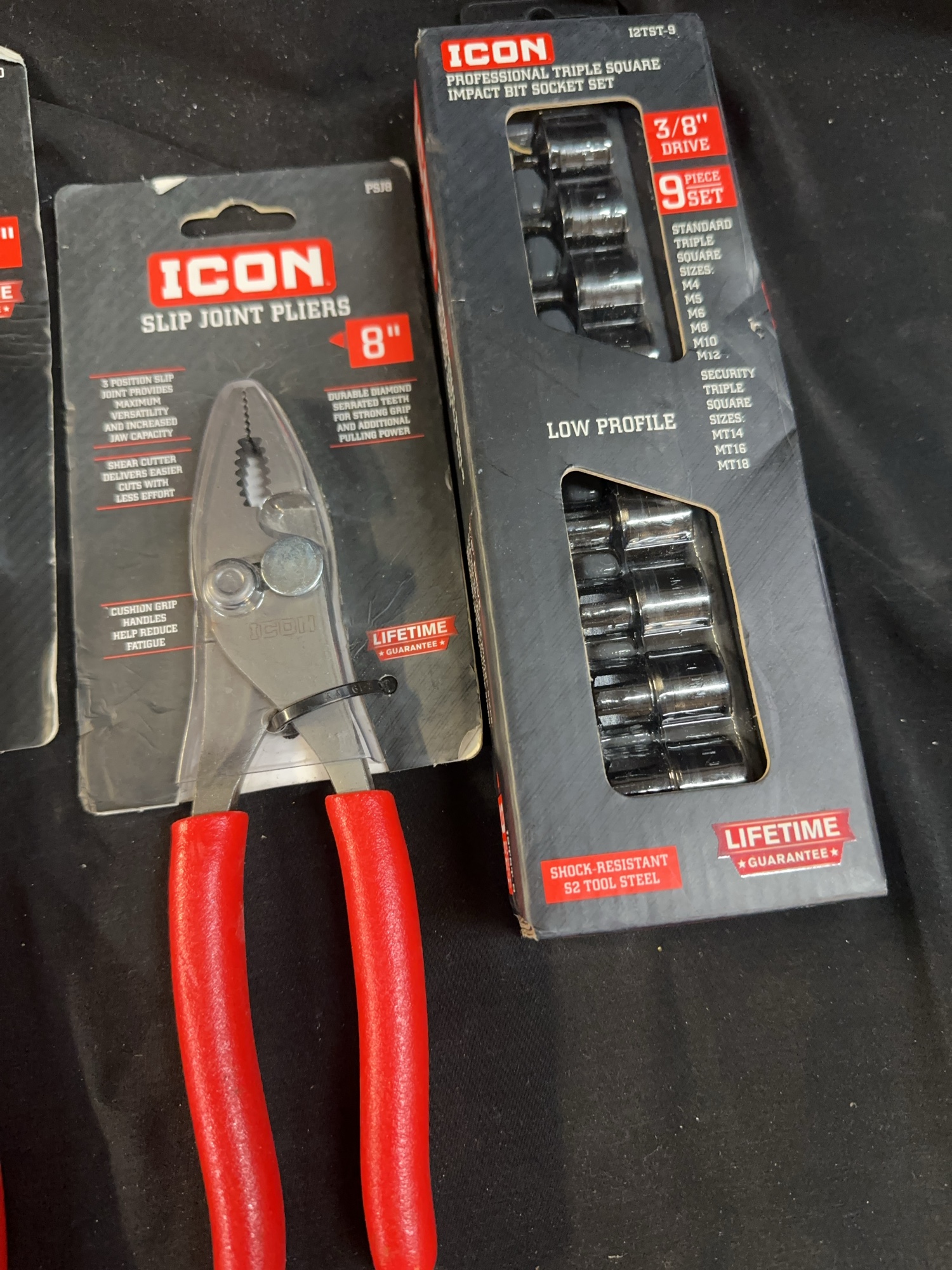 ICON Assorted Pliers and Impact Bit Socket Set