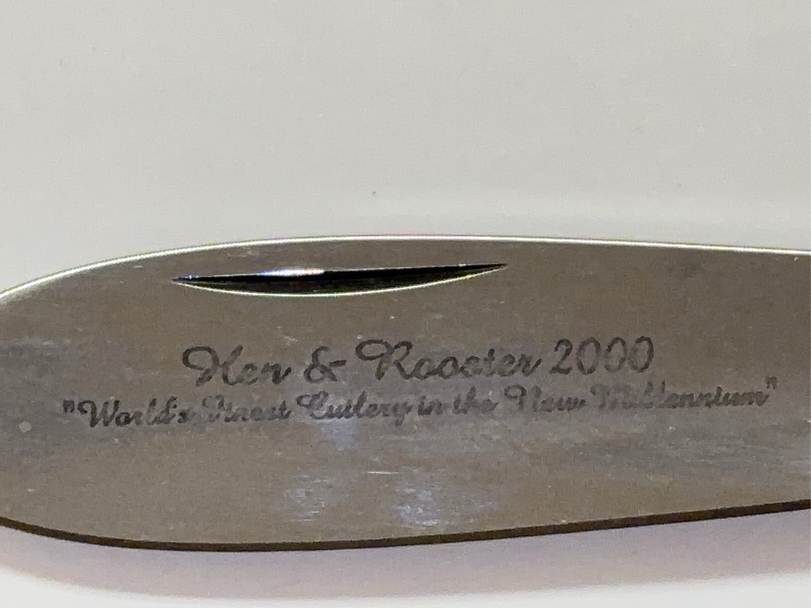 Hen and Rooster Solingen Germany Canoe 2-Blade Knife