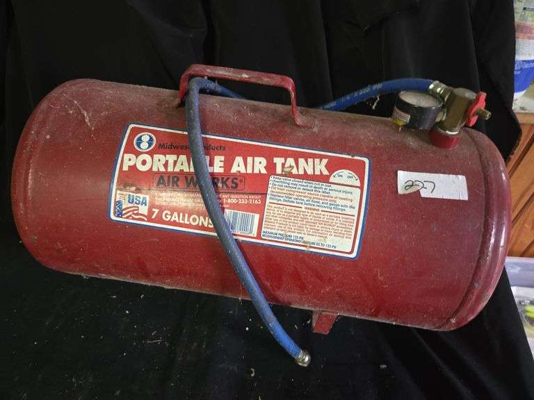 Midwest Products Portable Air Tank - 7 Gallon - Ford Brothers, Inc.
