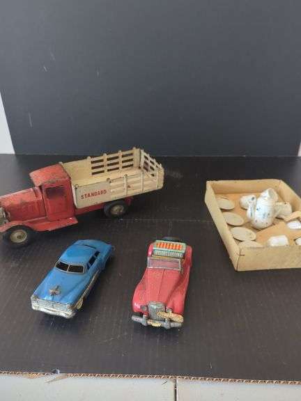 ANTIQUE TOY TRUCK AND CARS TEA SET - Ford Brothers, Inc.
