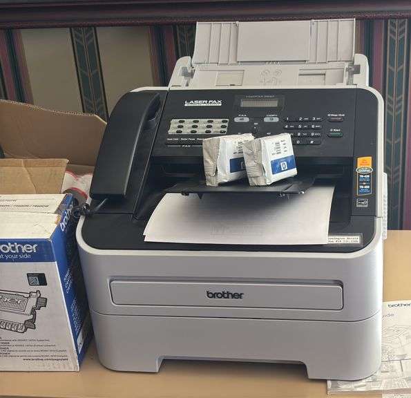 Brother Intellifax 2840 Laser Fax Machine with Accessories and Supplies ...