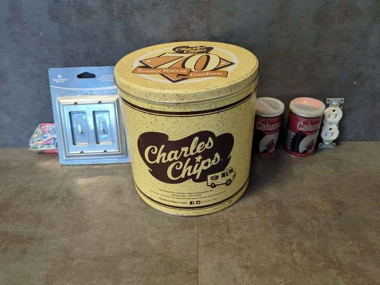 METAL CONTAINER-CHRISTMAS ORNAMENT-BAKING POWDER CONTAINERS-DUPLEX ...