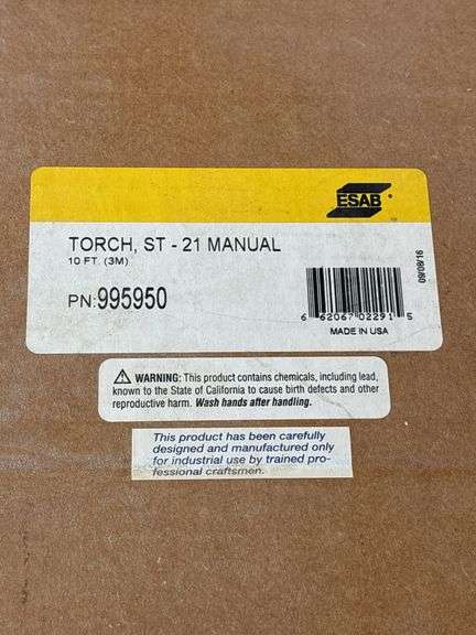 ESAB ST-21 MIG Welding Torch - Ford Brothers, Inc.