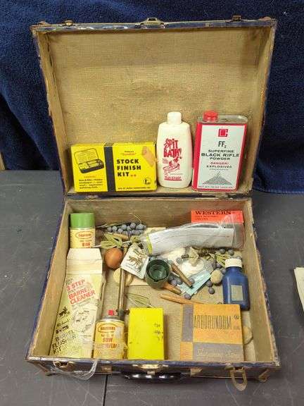 Shooter's Box with Black Powder Supplies, Archery Points & More - Ford ...