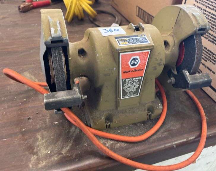 Black & Decker 5" Bench Grinder - Ford Brothers, Inc.