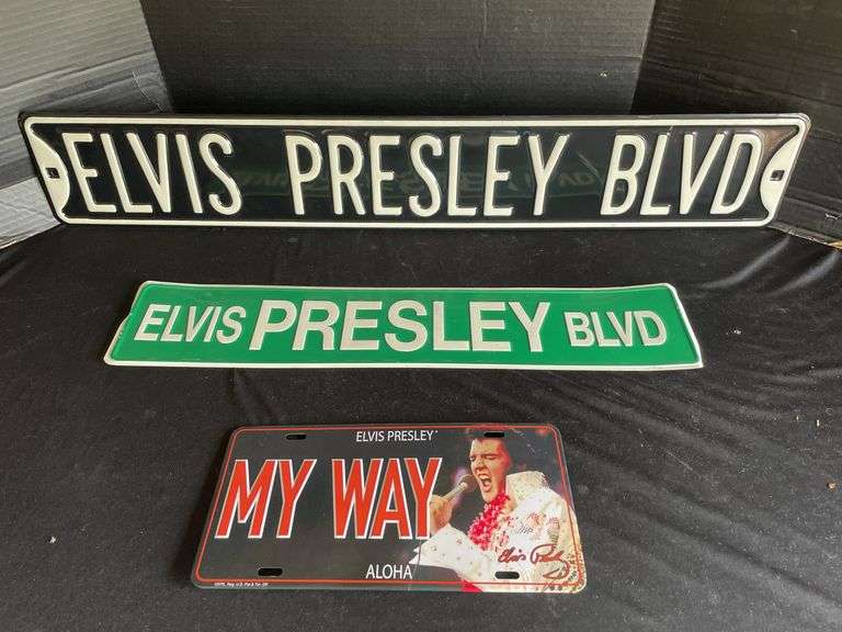 Elvis Presley Collectible Signs - Ford Brothers, Inc.