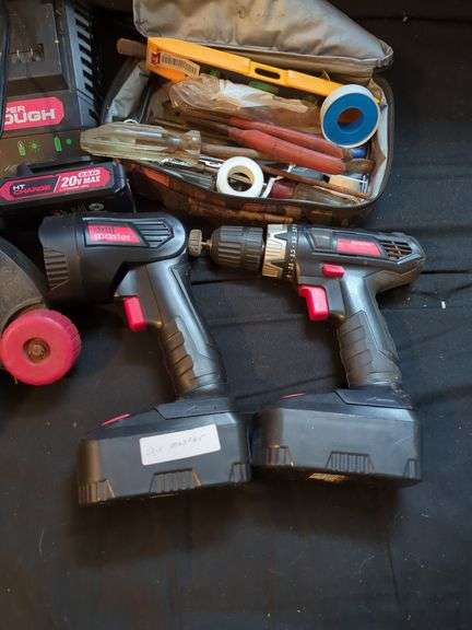 Hyper Tough Cordless Trimmer and Drill Master Power Tools - Ford ...