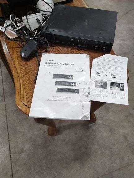 EVER FOCUS SECURITY CAMERAS AND DVR RECEIVER - Ford Brothers, Inc.