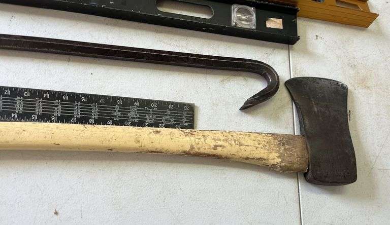 Axe, Levels, Pry Bar, and Square - Ford Brothers, Inc.