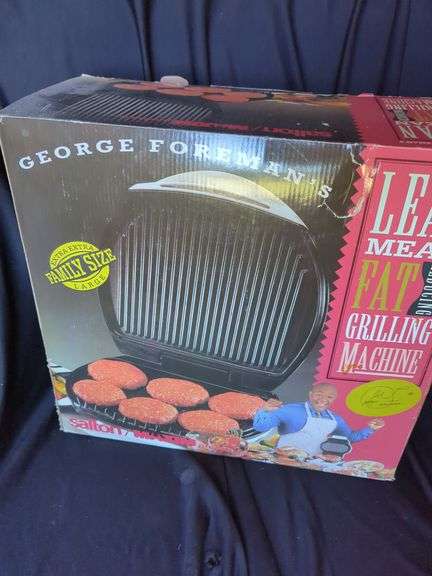 George Foreman Lean Mean Fat Reducing Grilling Machine - Family Size ...