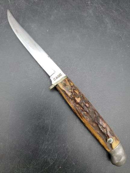 Case XX Fixed Blade Knife with Antler Handle - Ford Brothers, Inc.