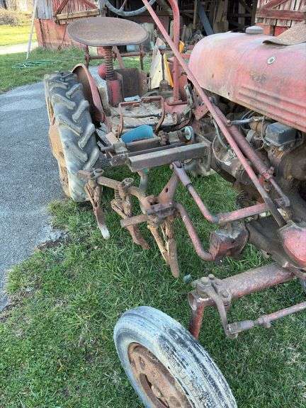 FCUB International F-Cub Tractor with Cultivator Attachment - Ford ...