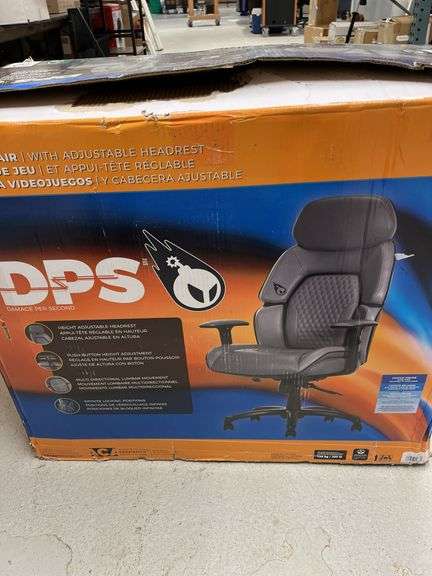 DPS Damage Per Second Gaming Chair with Adjustable Headrest - Ford ...
