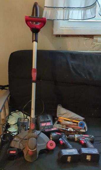 Hyper Tough Cordless Trimmer and Drill Master Power Tools - Ford ...