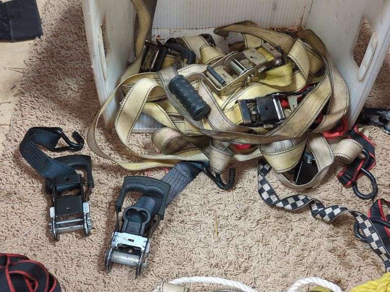 Assorted Tie Down Straps, Ropes and Hardware Lot - Ford Brothers, Inc.