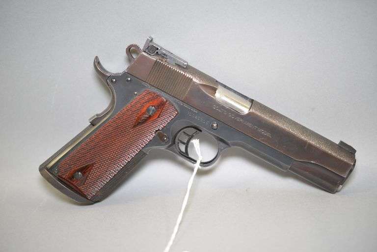 Colt Mark IV/Series 70 Custom Government Model 1911 Pistol In .38 Super Caliber, - Ford Brothers ...