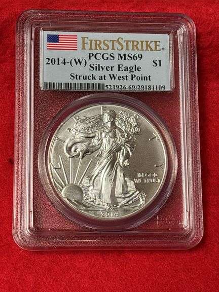 2014-W FirstStrike PCGS MS69 Silver Eagle Dollar - Ford Brothers, Inc.