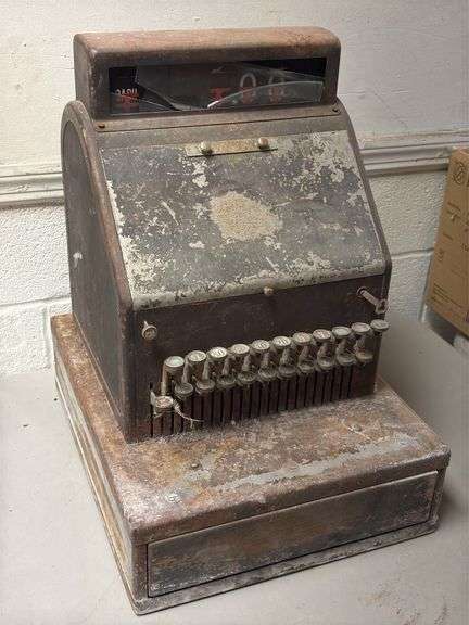 Burroughs Mechanical Cash Register - Ford Brothers, Inc.
