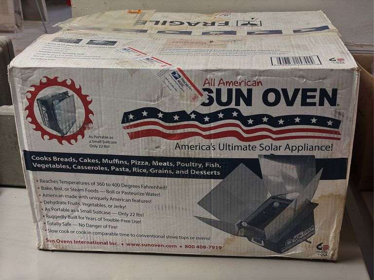 All American Sun Oven - Solar Appliance - Ford Brothers, Inc.