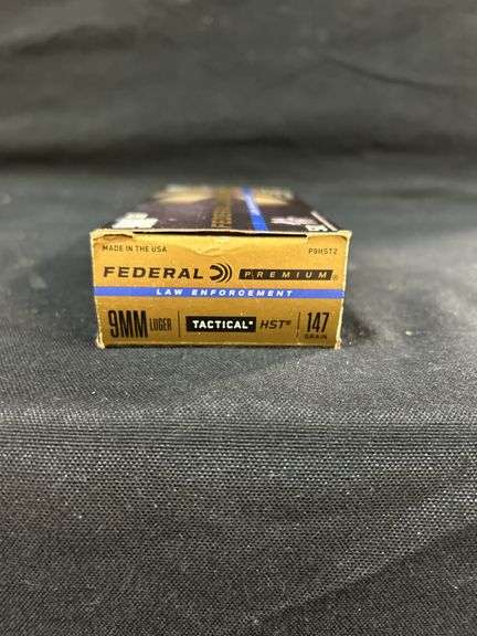 Federal Premium Law Enforcement 9mm Luger 147 Grain Ammunition - Ford ...