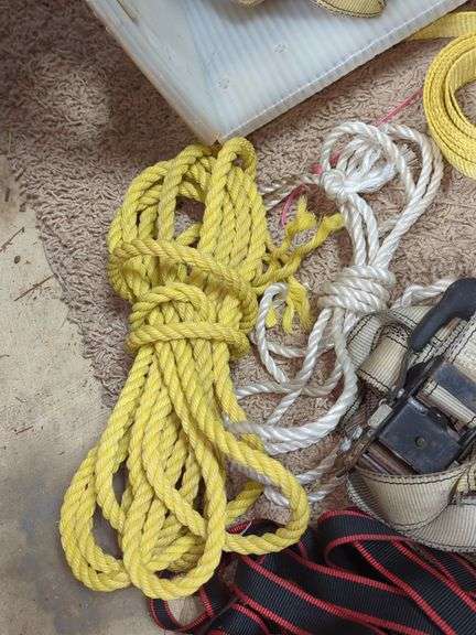 Assorted Tie Down Straps, Ropes and Hardware Lot - Ford Brothers, Inc.