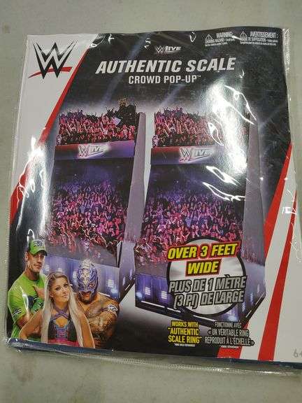 WWE AUTHENTIC SCALE CROWD POP UP OVER 3 FT WIDE - Ford Brothers, Inc.