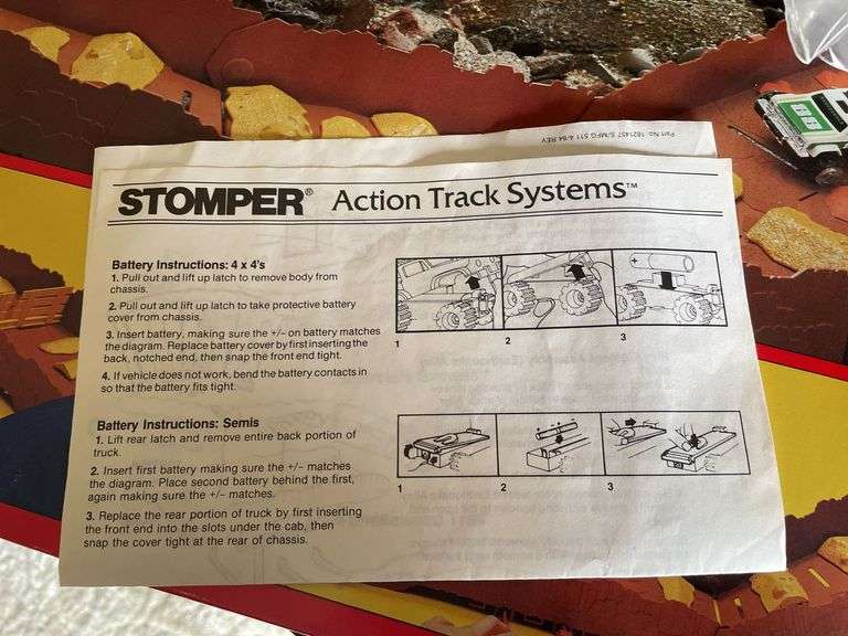 Schaper Stomper Action Track System Earthquake Alley Set - Ford ...
