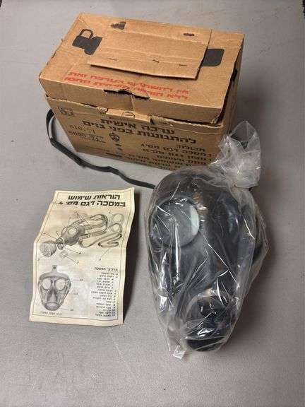 Israeli Gas Mask Kit - Model 4 - Ford Brothers, Inc.