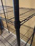 Black Wire Metal Shelving Unit - 5 Tier - Ford Brothers, Inc.