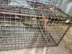 Lot of 2 Metal Live Animal Traps - Ford Brothers, Inc.