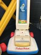 Fisher-Price Toys: Bubble Vacuum, Popper Toy, and Folding Table - Ford ...