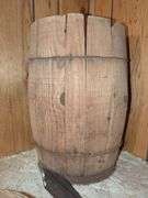 Wooden Barrel, Sieve, and Shears - Ford Brothers, Inc.