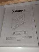 Xilingol White Cabinet with Butcher Block Top and Double Doors - Ford ...