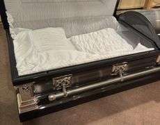 Adult Size Black Coffin - Ford Brothers, Inc.