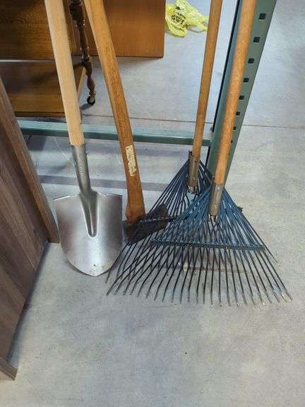 Assorted Garden Tools: Shovel, Rake, and Axe - Ford Brothers, Inc.