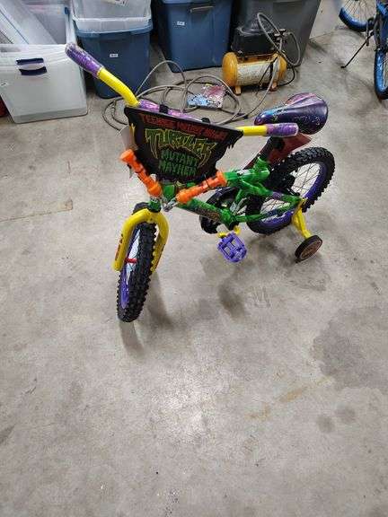 NEW - DYNACRAFT 16 INCH - TEENAGE MUTANT NINJA TURTLES BICYCLE WITH ...