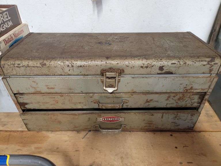Craftsman 3-Drawer Metal Tool Chest with Assorted Tools - Ford Brothers ...