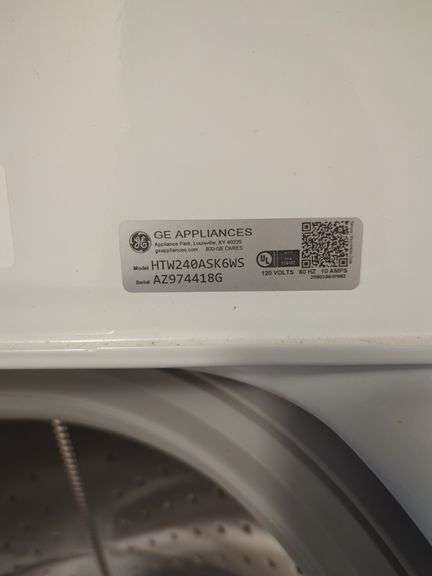 Hotpoint HTW240ASK6WS Top Load Washing Machine - Ford Brothers, Inc.