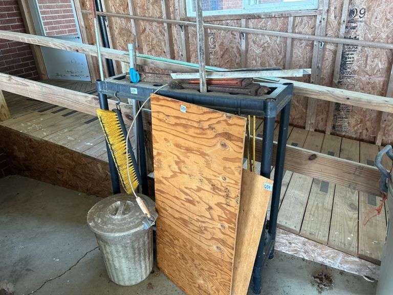 Assorted Tools, License Plate, Kettle, Plywood, and More - Ford ...