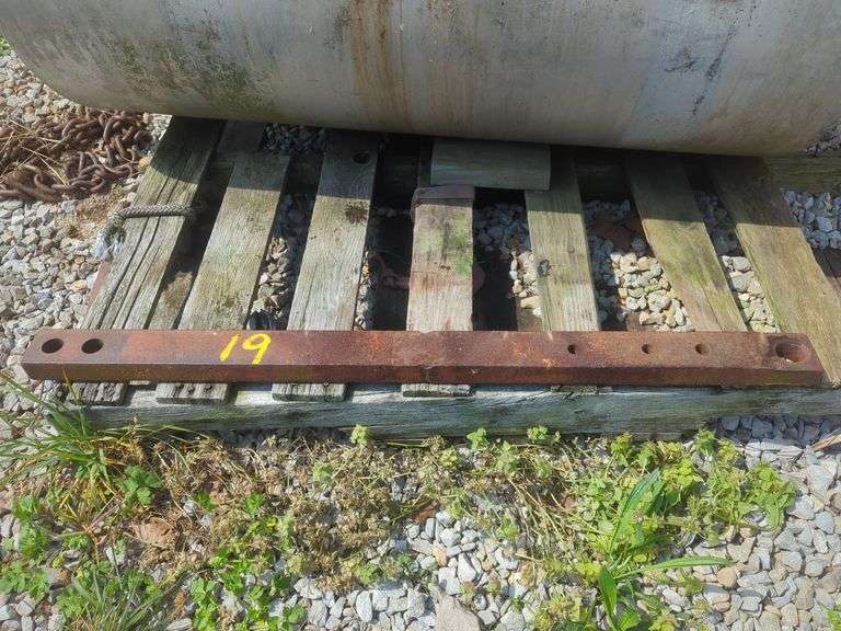 Heavy Metal Farm Equipment Drawbar with Multiple Mounting Points - Ford ...